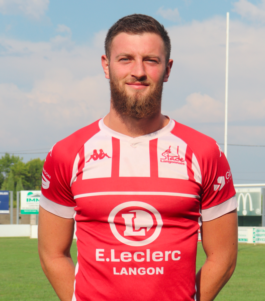 Il arrive…il, c’est Thomas Geffré - Stade Langonnais Rugby