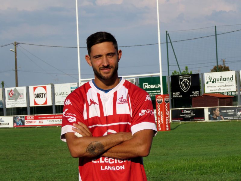 Il arrive…il c’est Jérôme clin - Stade Langonnais Rugby